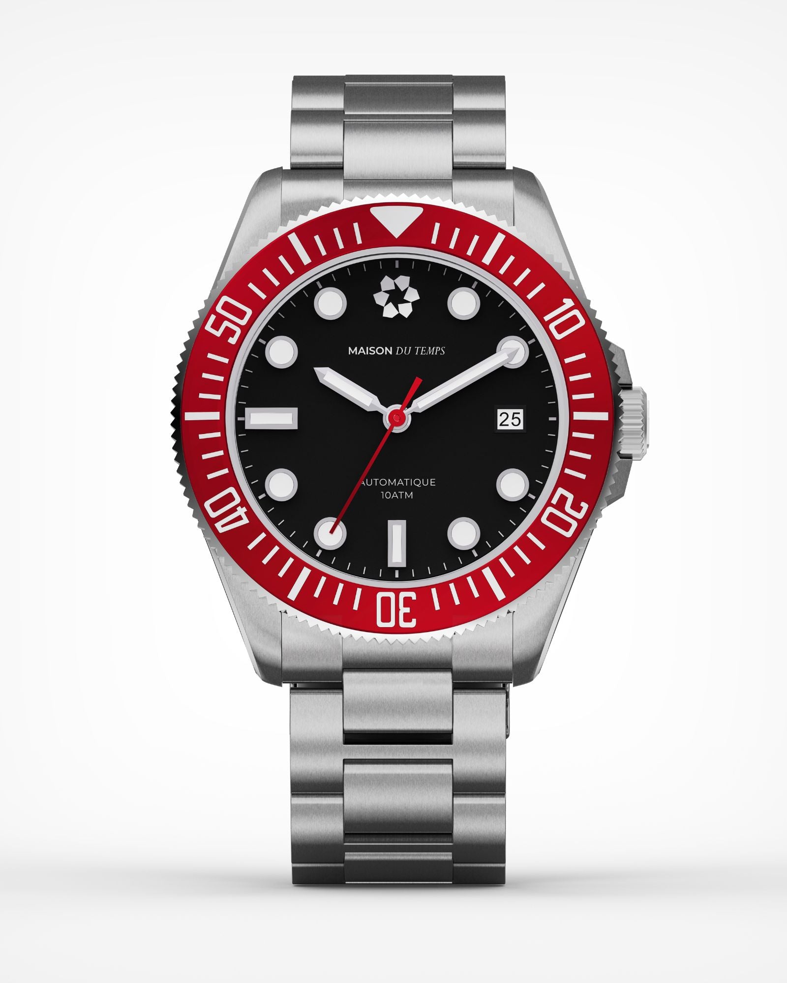 Montre Homme MTSigma Noir Automatique Myiota avec Bracelet Acier